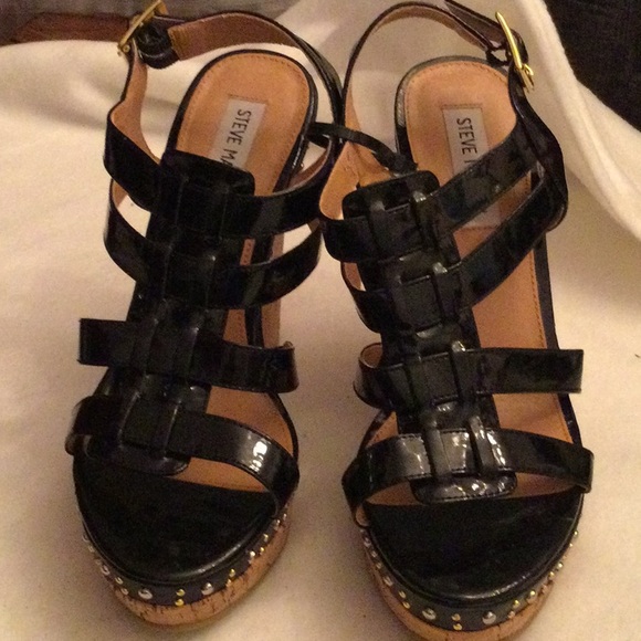 Steve Madden | Shoes | Steven Madden Fever Sandal Wedgies | Poshmark